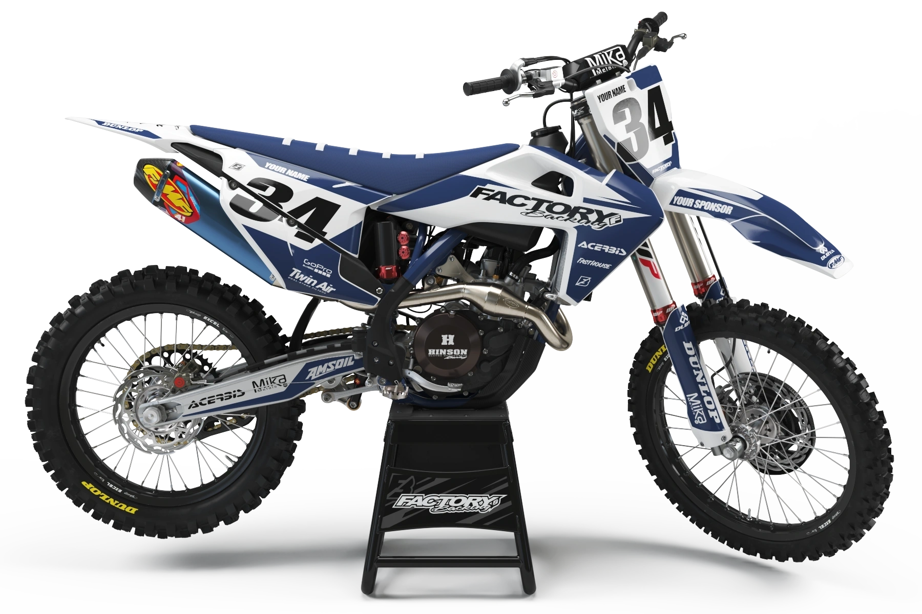 Husqvarna Graphics Kits for Sale – Factory Backing