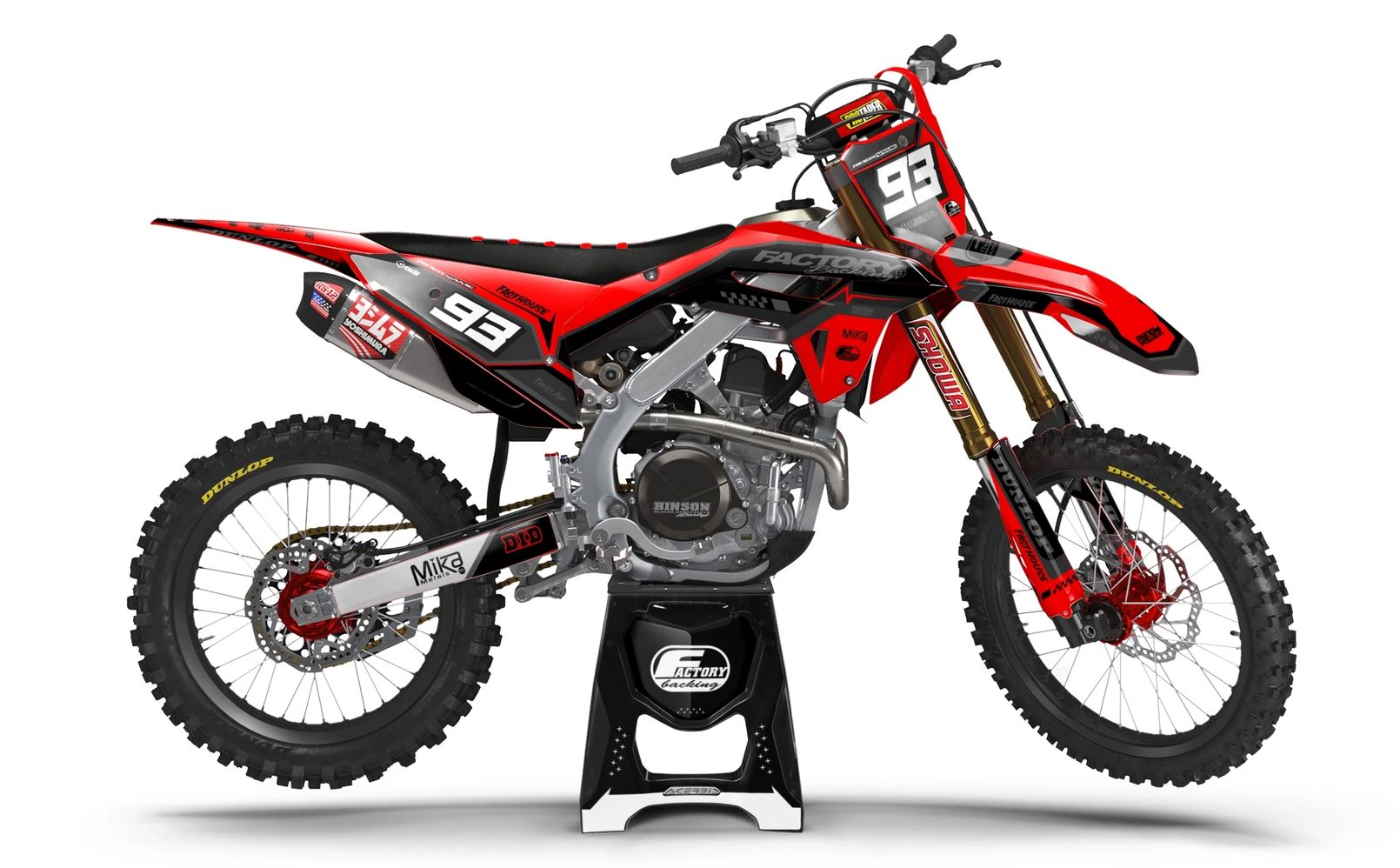 Beta Motorcycle Graphics Kits – Factory Backing