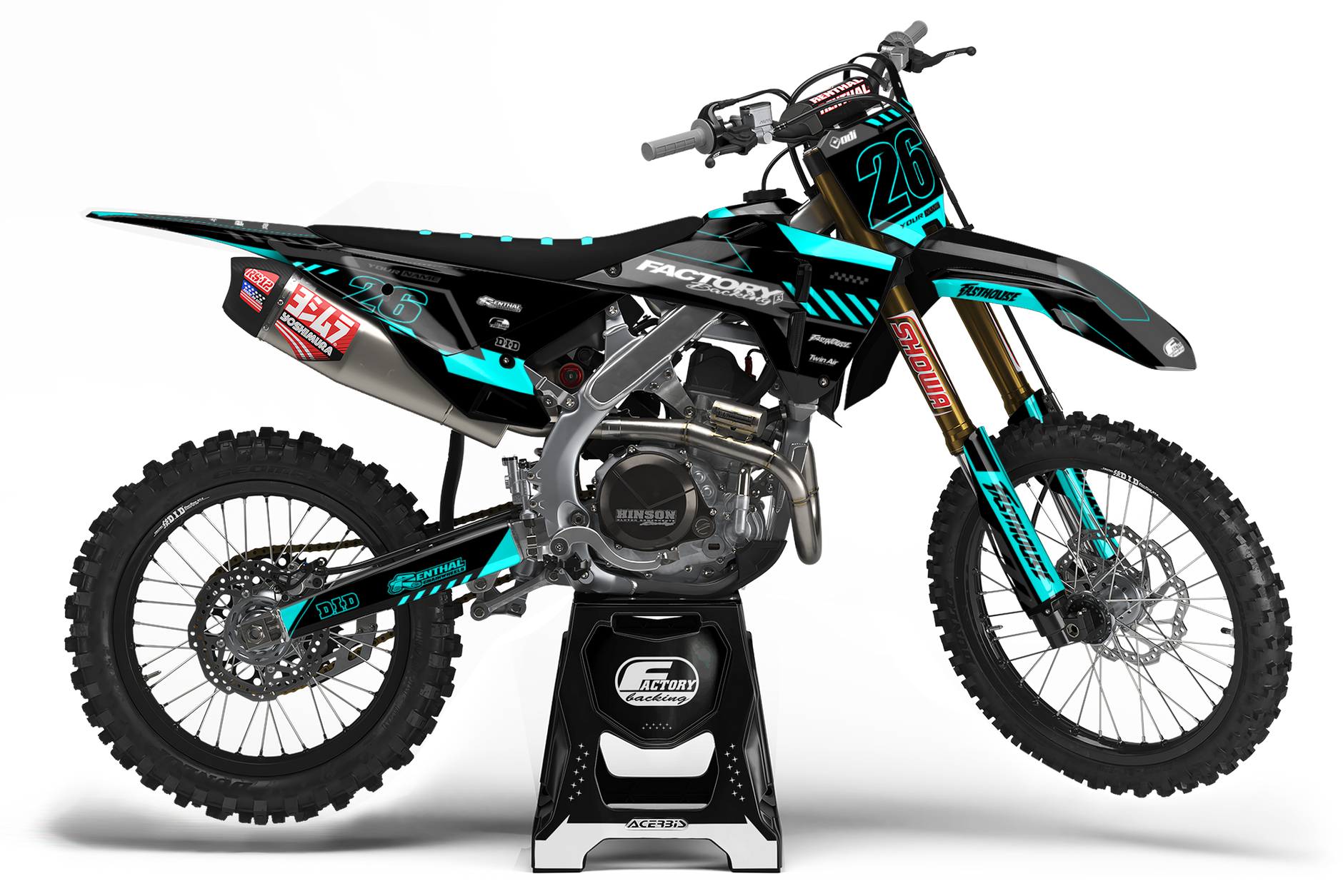 Factory Backing - Custom Motocross Bike Graphics
