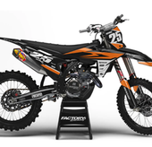 Factory Backing - Custom Motocross Bike Graphics