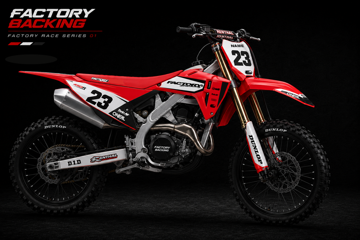 Factory Backing - Custom Motocross Bike Graphics