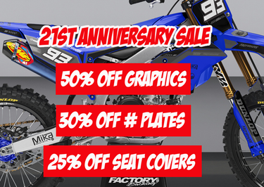 Factory Backing - Custom Motocross Bike Graphics