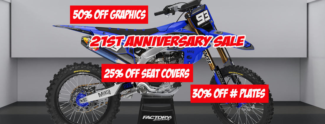 Factory Backing - Custom Motocross Bike Graphics