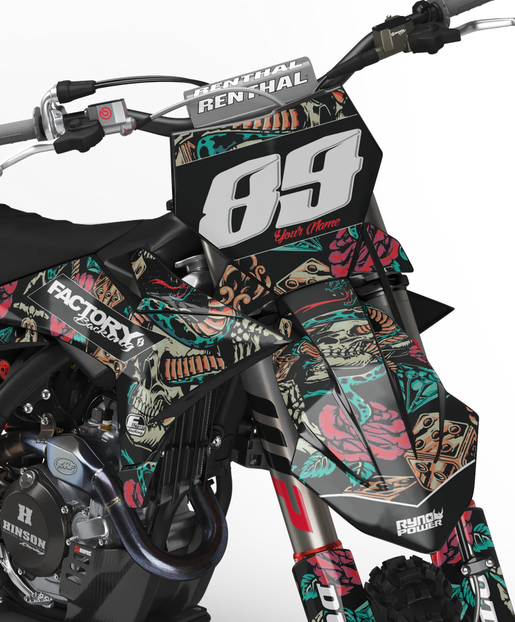 Factory Backing - Custom Motocross Bike Graphics