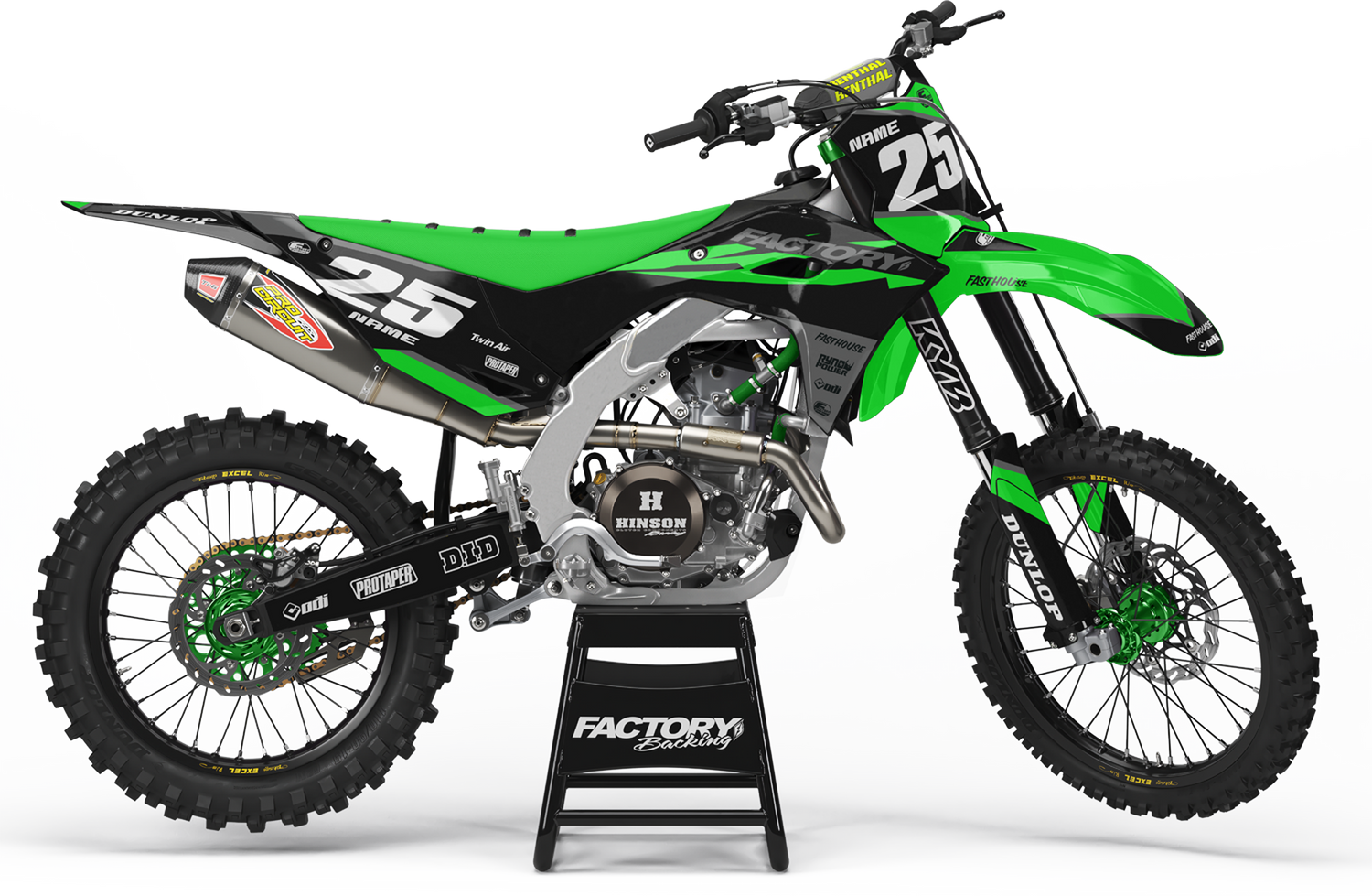 Factory Backing - Custom Motocross Bike Graphics
