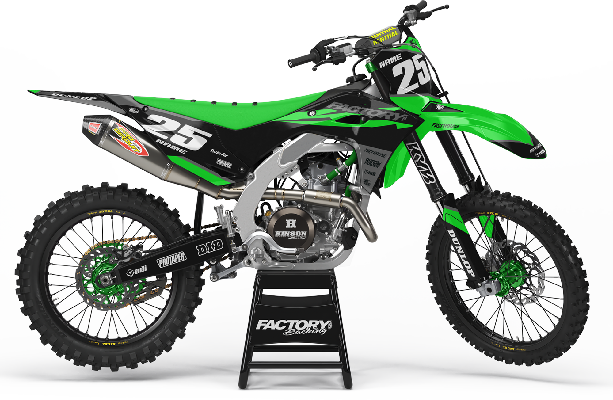 Factory Backing - Custom Motocross Bike Graphics