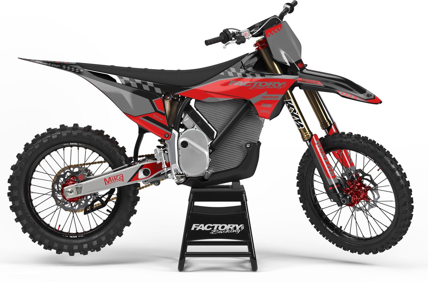 Factory Backing - Custom Motocross Bike Graphics