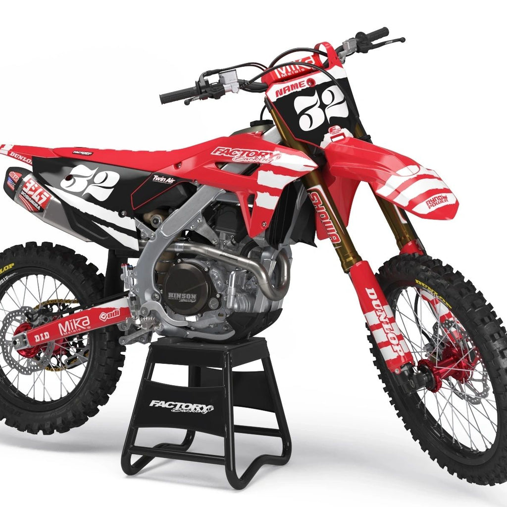 HONDA PUNK FLAG Graphics – Factory Backing