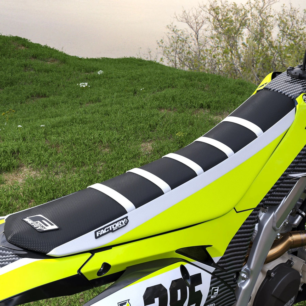 Custom MX Seat Covers Online – Factory Backing