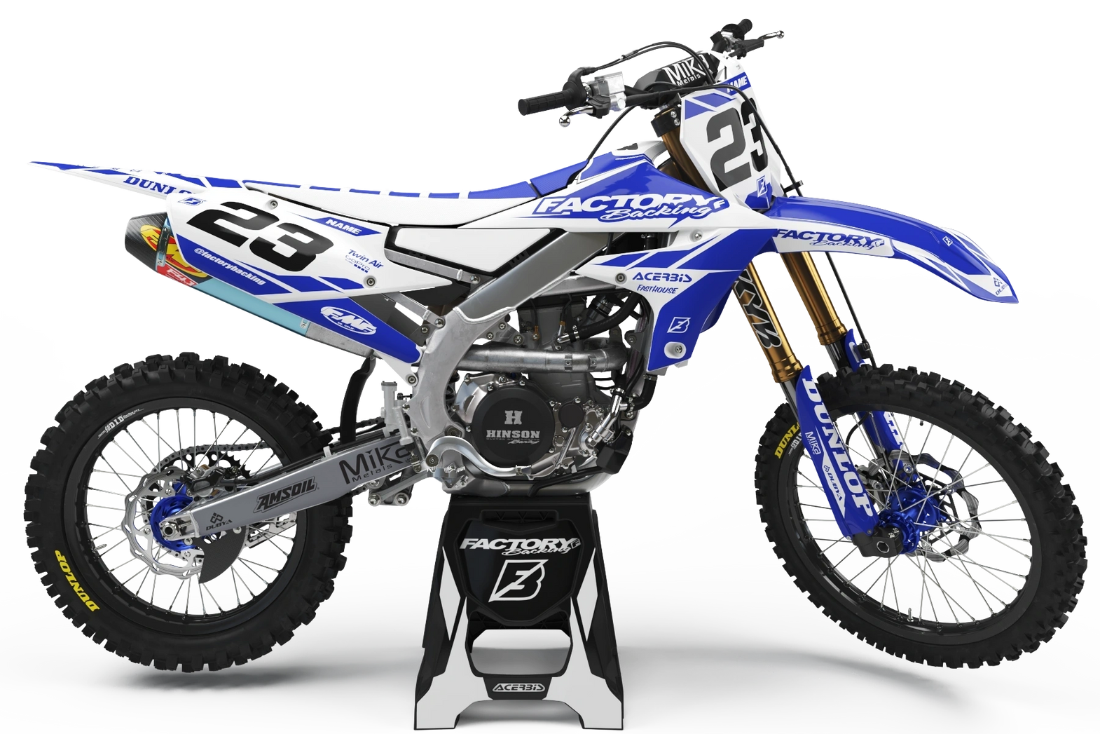 Factory Backing - Custom Motocross Bike Graphics